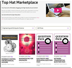 OER Vendor Top Hat Commits to CARE; Opens Content -- Campus Technology