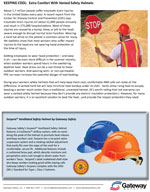 Extra Comfort with Vented Safety Helmets -- Occupational Health & Safety