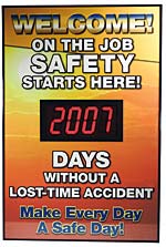 DIGITAL SIGN -- Occupational Health & Safety
