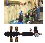 Multiple Drum Dispenser -- Occupational Health & Safety