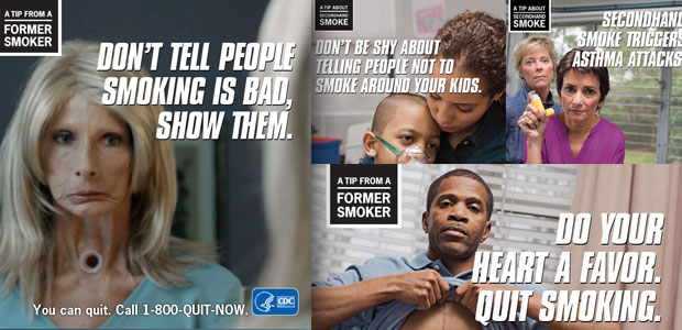 CDC Anti-Smoking Campaign Lauded -- Occupational Health & Safety