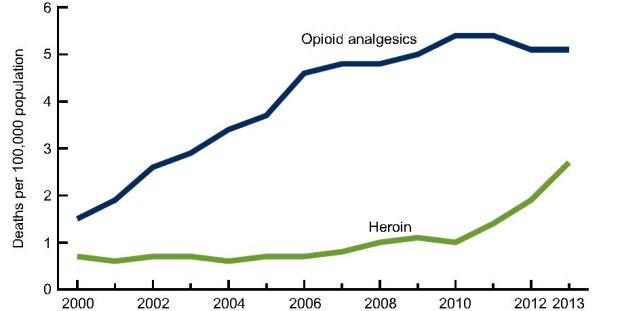 Heroin Death Rate Nearly Quadrupled from 2000-2013, CDC Reports ...
