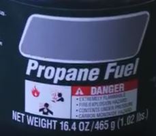 STOP! Don't Refill 1 lb. Propane Bottles -- Occupational Health & Safety