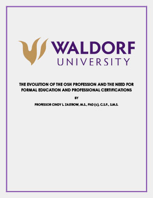 The Evolution Of The OSH Profession And The Need For Formal Education ...