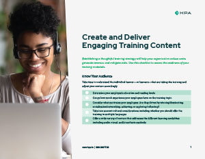 Create and Deliver Engaging Training Content -- Occupational Health ...