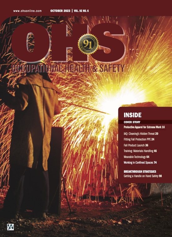 October 2023 -- Occupational Health & Safety