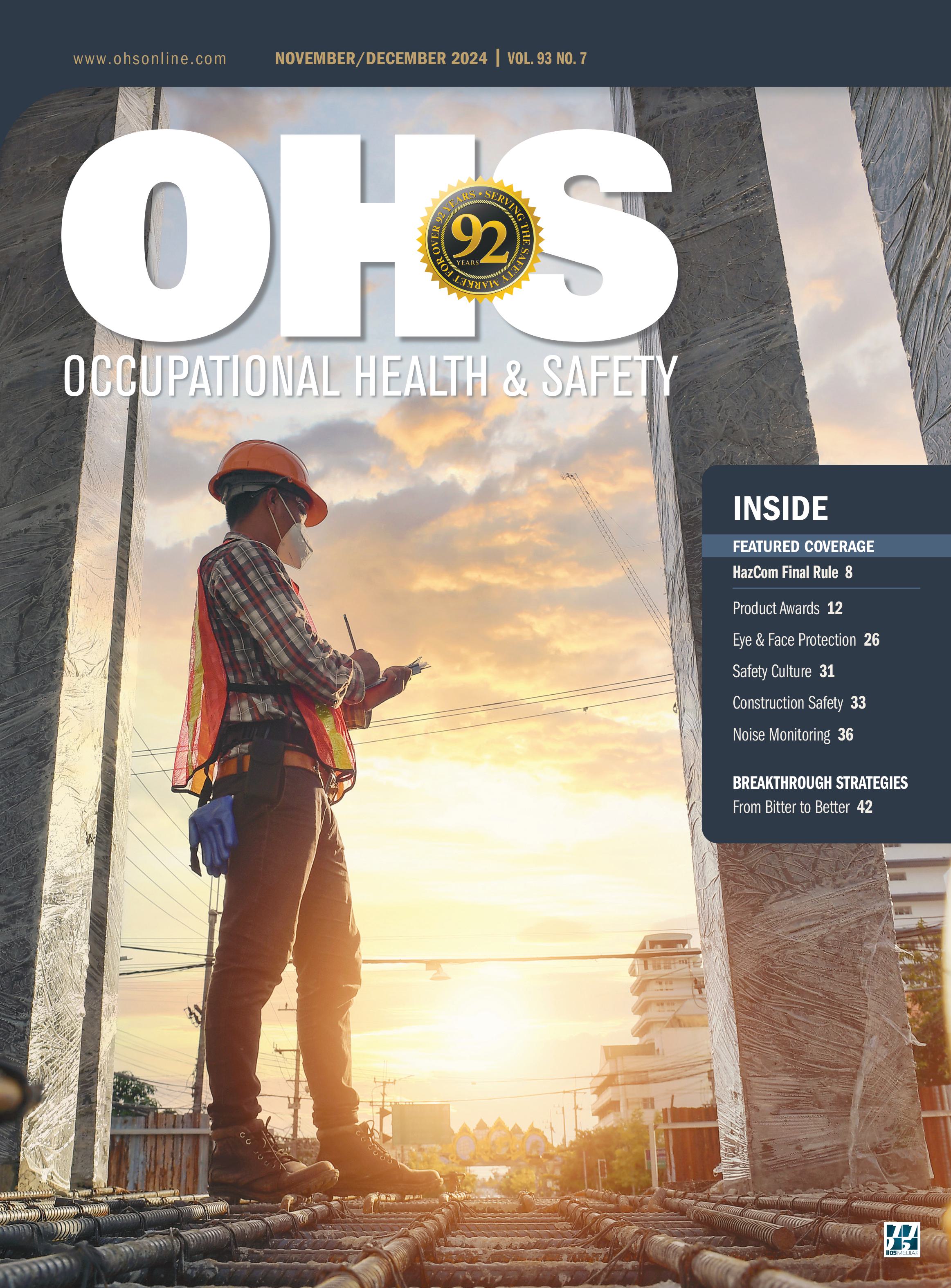Occupation Health and Safety Magazine - November/December 2024 Digital ...