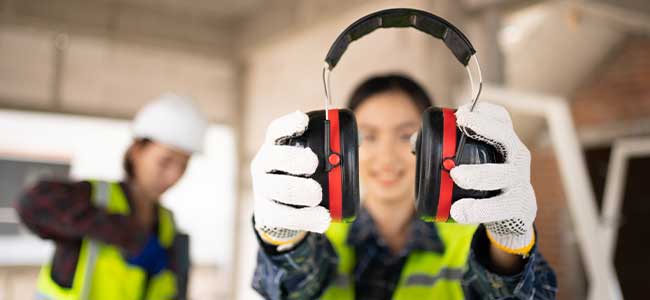 construction workers noise