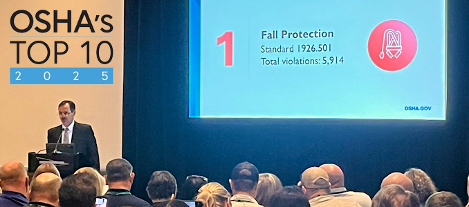 OSHA Reveals 2025 Top 10 Most Cited Standards -- Occupational Health ...