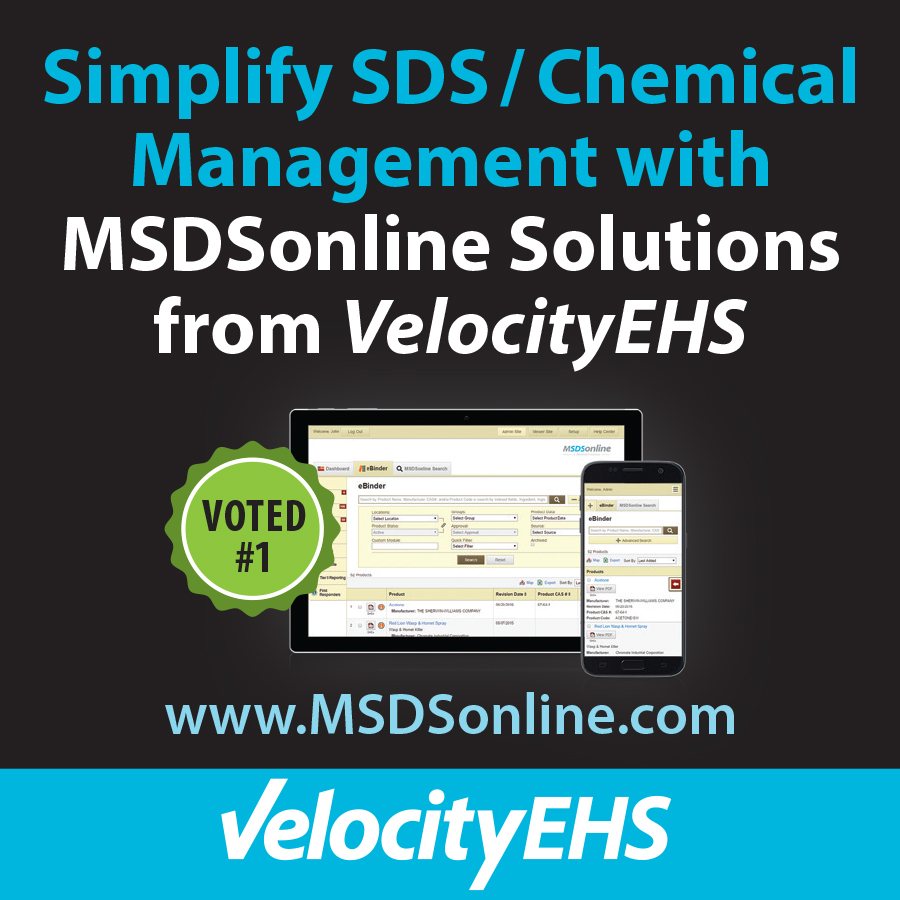 MSDSonline Solutions -- Occupational Health & Safety