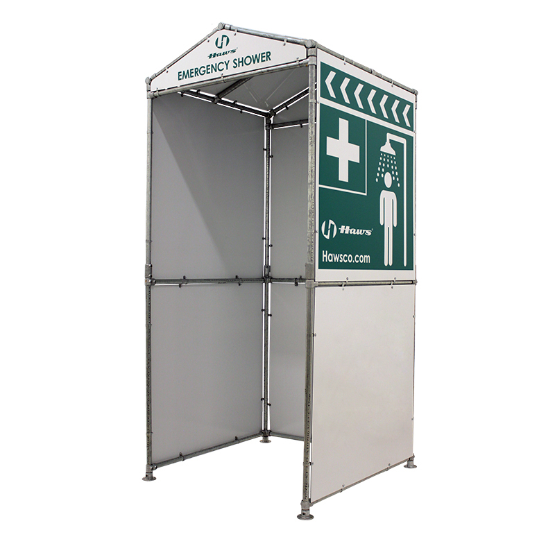 Three-Sided Shower Enclosure -- Occupational Health & Safety